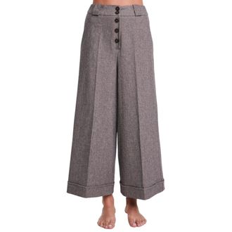 Alessia Santi Elegante Hose f&uuml;r Frauen - - Trousers - Damen - Grau - M