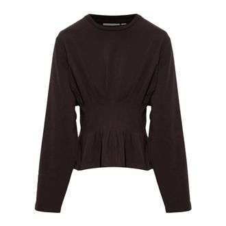 Gestuz Gzinez Cotton Top - Femme - Tops - Brun - Taille: 40 FR