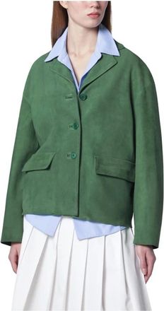 Salvatore Santoro Femme, Vestes, Vert, Taille: 38 FR Light Jacket