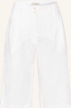 Lilienfels Lilienfels Leinen-Bermudas weiss