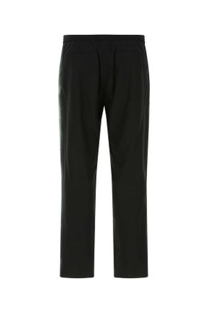 Koch&eacute; Mens Black Acetate Blend Pant 900 Exterior: Cotton Pantaloni