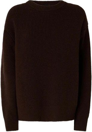 Pinko Pull Col Rond - Marron