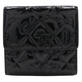 Chanel Portefeuille en tissu Pre-owned - Femme - Pre-owned - Noir - Taille: ONE Size