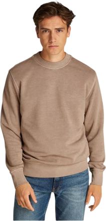 Calvin Klein Sweatshirt f&uuml;r Herren, Verziert, Baumwollmischung (Taubengrau)