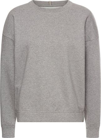 Camel Active Damen Oversized Sweatshirt mit R&uuml;ckenprint Grau, womenswear-3XL