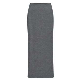 Mars&eacute;m Marsem - Jupe Longue - Femme - Jupes - Gris - Taille: 40 FR