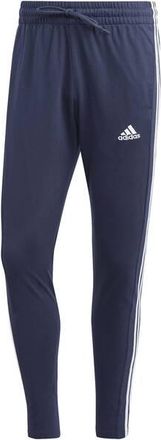 adidas Herren Hose Essentials Single Jersey Tapered Open Hem 3-Streifen