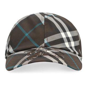 Burberry Homme, Accessoires, Noir, Taille: S Casquette de baseball &agrave; motif imprim&eacute;