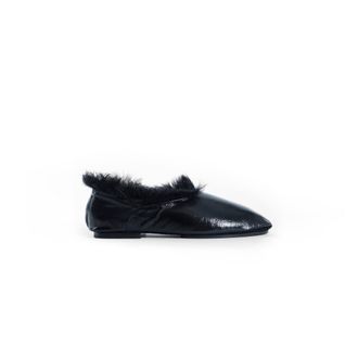 Jil Sander Deerskin flat Slippers