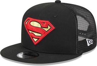New Era Superman DC Trucker Noir 9Fifty Casquette Snapback Ajustable