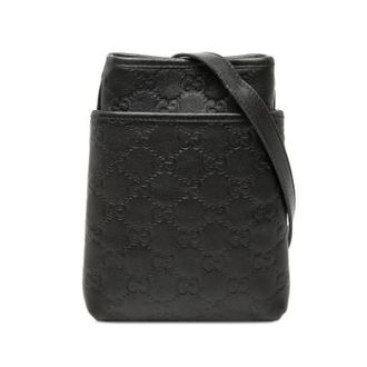 Gucci Sac bandouli&egrave;re doccasion - Femme - Pre-owned - Noir - Taille: ONE Size
