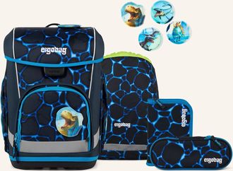Ergobag Schulranzen-Set Cubo Light Set blau