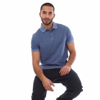 Tommy Hilfiger Poloshirt f&uuml;r Herren, Schmal (Blau)