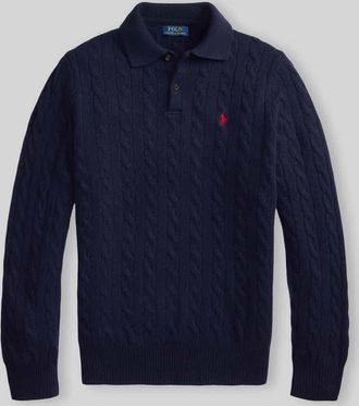 Polo Ralph Lauren Regular Fit Pullover aus Woll-Kaschmir-Mix
