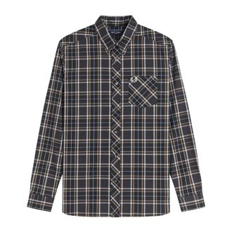 Fred Perry Homme, Chemises, Gris, Taille: L Blouses & Chemises
