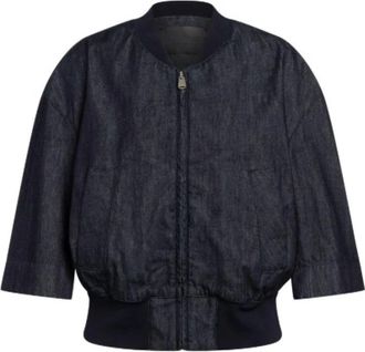 Dondup Femme, Vestes, Bleu, Taille: 40 FR Bomber Regular-fit