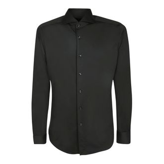Dell'Oglio Herren, Shirts, Schwarzk, LGr&ouml;&szlig;e