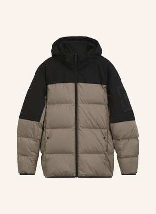 HUGO BOSS Daunenjacke Block Mit Abnehmbarer Kapuze gruen