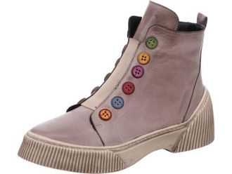Gemini Bottines en Cuir pour Femmes. 033100-02, Pointure:37 EU, La Couleur:Beige