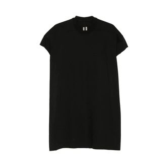 Rick Owens R S Jumbo T-Shirt mit Fledermaus&auml;rmeln - - Tops - Herren - Schwarzk - L