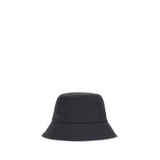 Moncler Mens Blue Cotton Bucket Hat