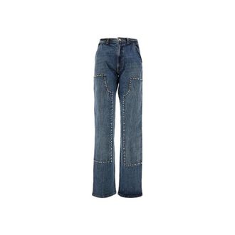 Des_Phemmes Klassische Denim Jeans f&uuml;r den t&auml;glichen Gebrauch - - Jeans - Damen - Blau - 2XS