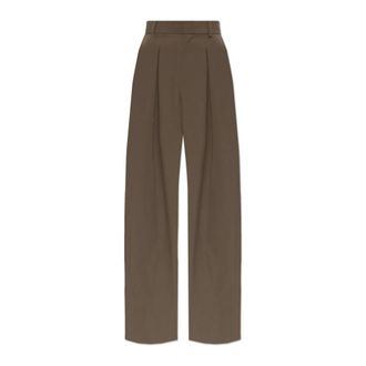 Maison Margiela Weite Hose - - Trousers - Damen - Braun - S