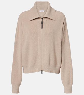 Brunello Cucinelli Veste blouson en coton