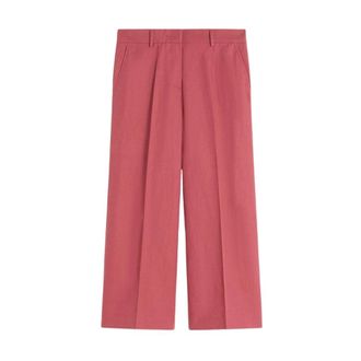 Max Mara Damen, Hosen, Rot, SGr&ouml;&szlig;e