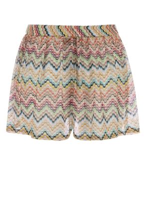 Missoni Embroidered Mesh Shorts - Multicolor