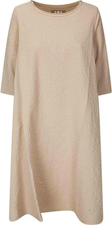 Labo.art Labo. Art Robe Au Genou - Beige
