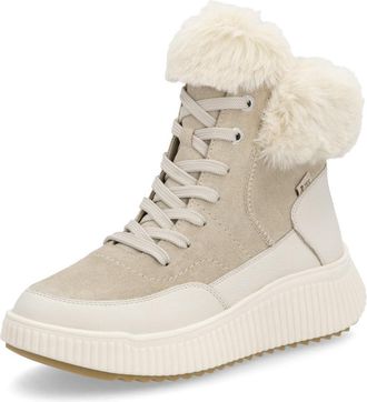 Rieker Evolution Damen Schnürstiefeletten W1773, Frauen Stiefeletten, lose Einlage, wasserabweisend, riekerTEX,schnürboots,beige (62),36 EU / 3.5 UK