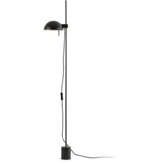 Faro Barcelona Matilda Verstellbare schwarze Wohnzimmer-Stehleuchte 20517-137