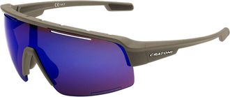 Cratoni C-MATIC COLOR+ SPORT Fahrradbrille Sportbrille Sonnenbrille High-Definition Glas (coffee- blau)