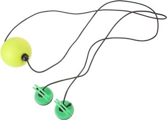 Cabilock Hochelastischer Boxball mit Saugnapf Grün Aufhängbarer Speedball für Boxtraining Verbessert Geschwindigkeit Koordination und Schlaggenauigkeit Install