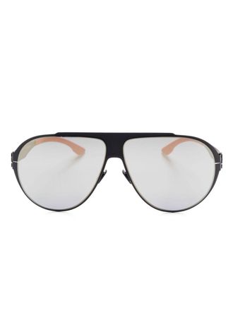 Ic! Berlin x Rolling Stones lunettes de soleil Sympathy RS - Noir