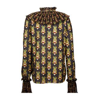 La DoubleJ Nefertiti Seidenbluse - - Blouses & Shirts - Damen - Mehrfarbig - XL
