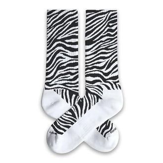Jimmy Lion Athletic Zebra Print Long Socks EU 41-46