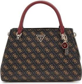 Guess Noelle Luxury Satchel Brown