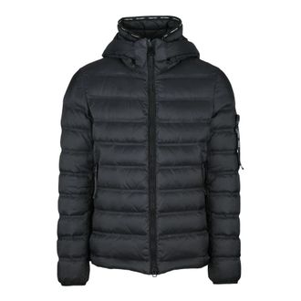 Peuterey Daunenjacke mit Rei&szlig;verschlusstaschen - - Jackets - Herren - Schwarzk - 2XL