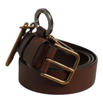 Dolce & Gabbana Homme, Accessoires, Brun, Taille: ONE Size Ceinture Magnifique
