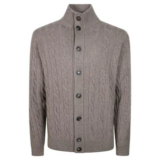 FILIPPO DE LAURENTIIS Bomber Treccia - - Knitwear - Herren - Beige - 2XL