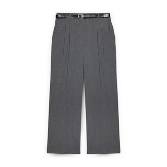 Fiorella Rubino Damen, Hosen, Grau, 7XLGr&ouml;&szlig;e