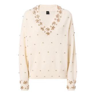 Pinko T-Shirts - - Knitwear - Damen - Wei&szlig; - S