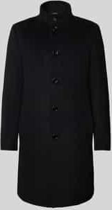 Christian Berg Regular Fit Wollmantel mit Viskose-Anteil