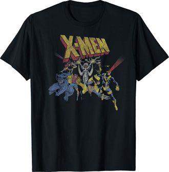 MARVEL X-Men Classic Group Jump T-Shirt