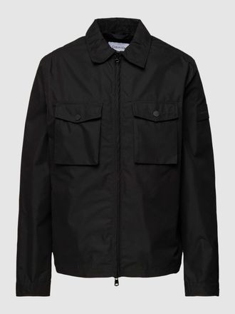 Calvin Klein Jacke mit Label-Detail