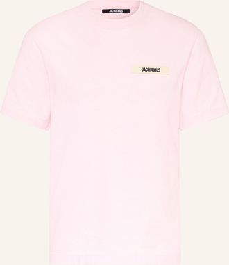 Jacquemus Jacquemus T-Shirt Le Tshirt Gros Grain rosa