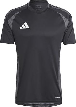 adidas Maillot de compétition Tiro 24 IQ4757 en Jersey (Manches Courtes) Noir Taille M
