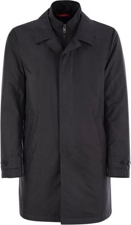 Fay Homme, Manteaux, Noir, Taille: 2XL Trench-coat Classique Crois&eacute;